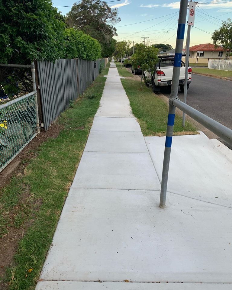 New Footpath- Percivale Street, Bracken Ridge - Councillor Sandy Landers