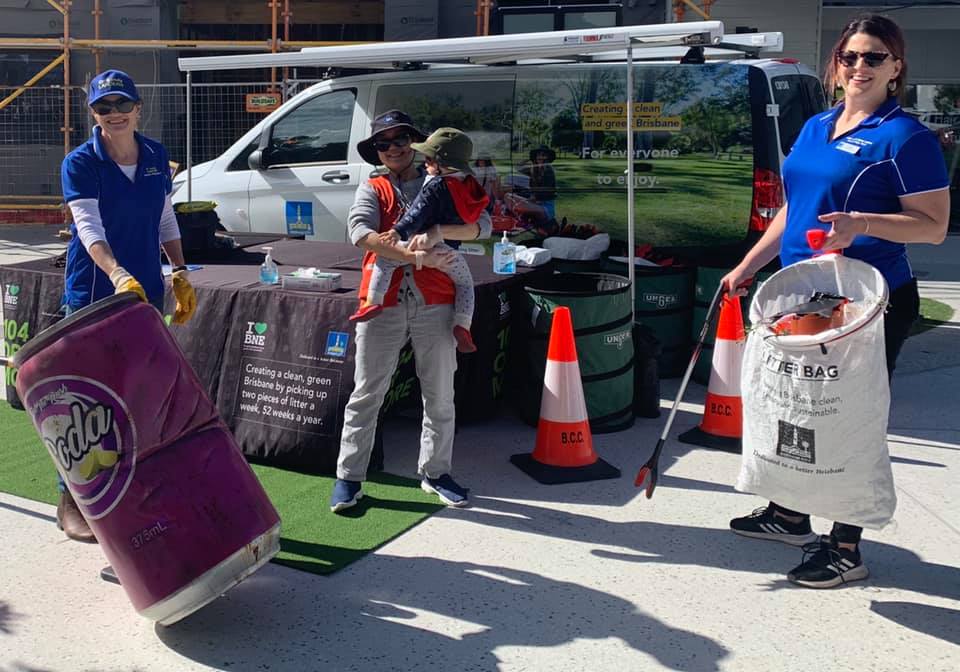 World Clean Up Day - Councillor Sandy Landers